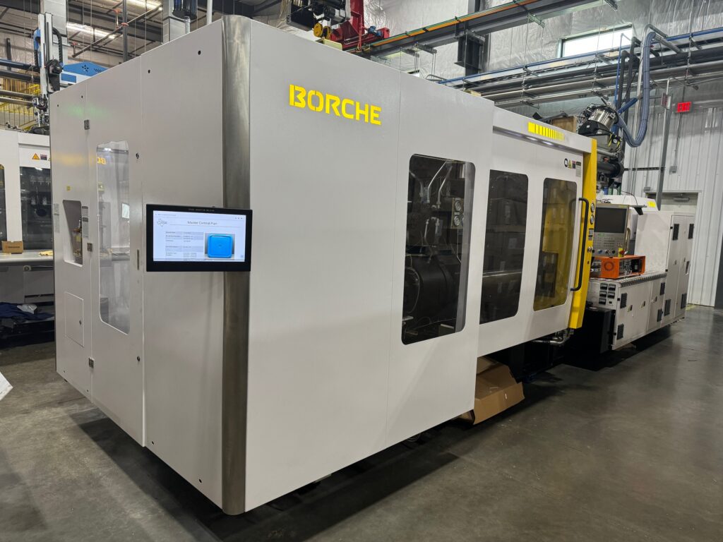 New 600 Ton Injection Molding Machine | Texas Injection Molding